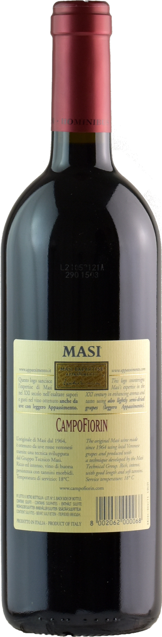 Masi campofiorin 2018 - xtrawine.com